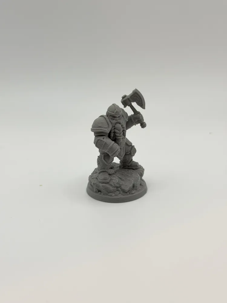 DnD Miniature Thrain Stonefist Dwarf Fighter by wif1973 MakerWorld ...