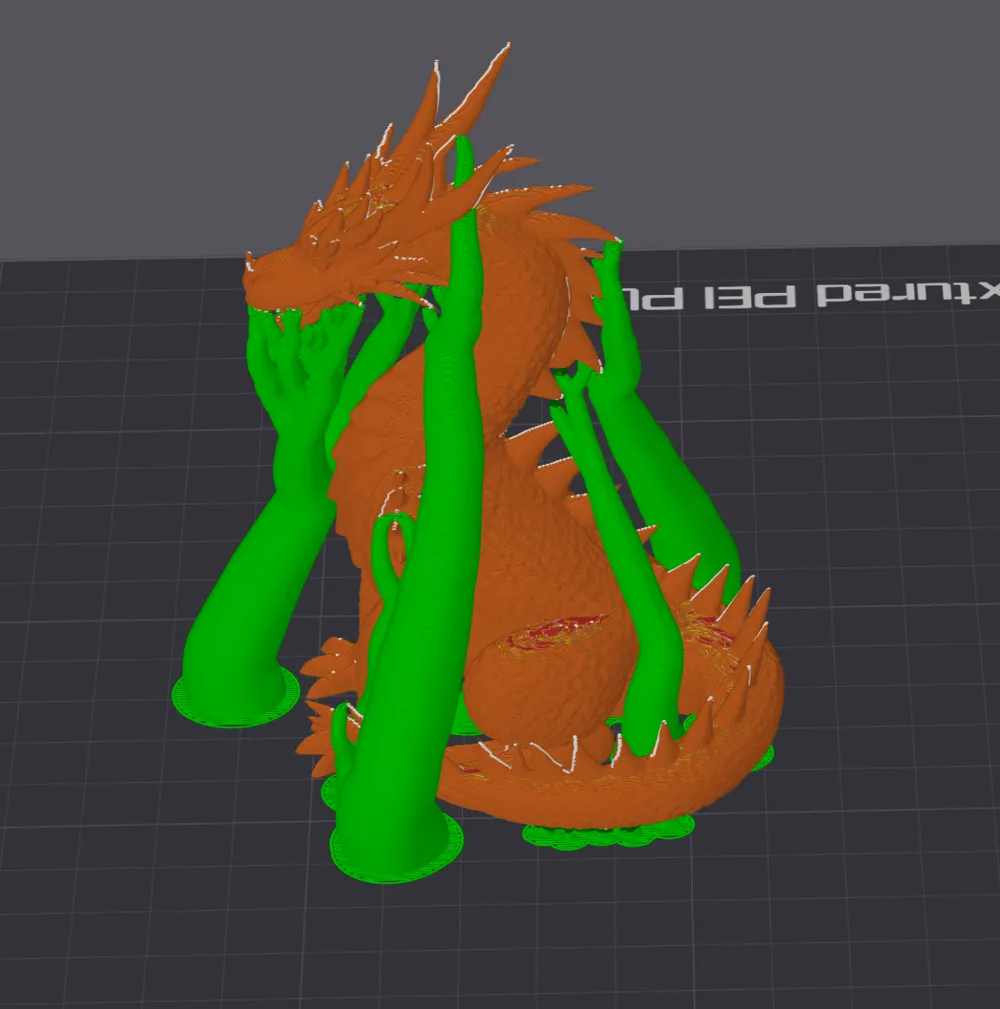 Big sitting dragon - Free 3D Print Model - MakerWorld