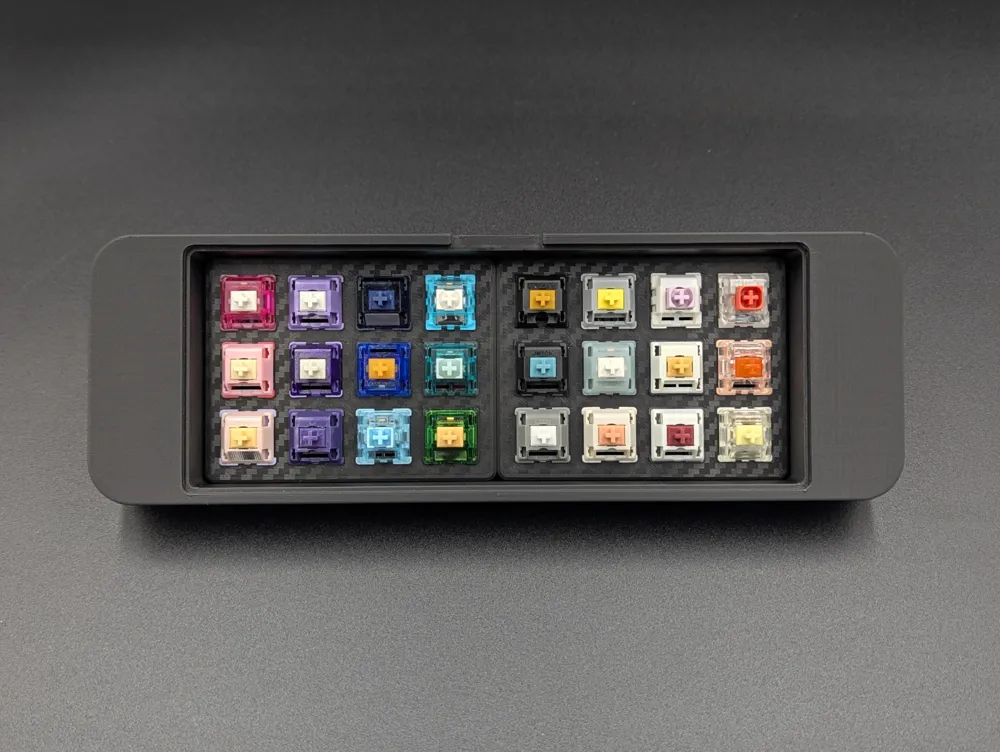 Switch Display for mechanical keyboard switches by Wizzard MakerWorld ...