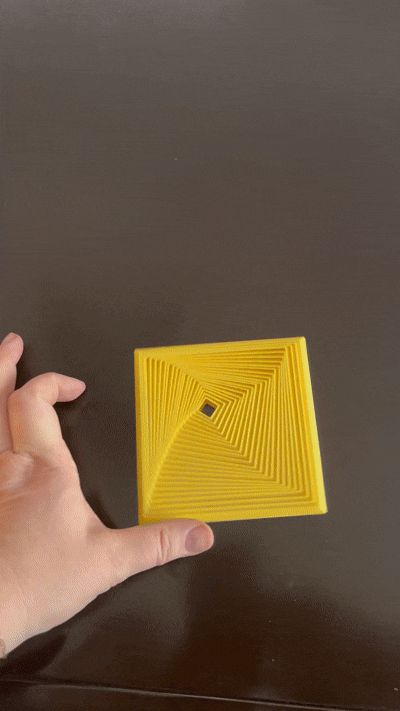 Large Square Geometric Fidget by Jasa Designs - MakerWorld