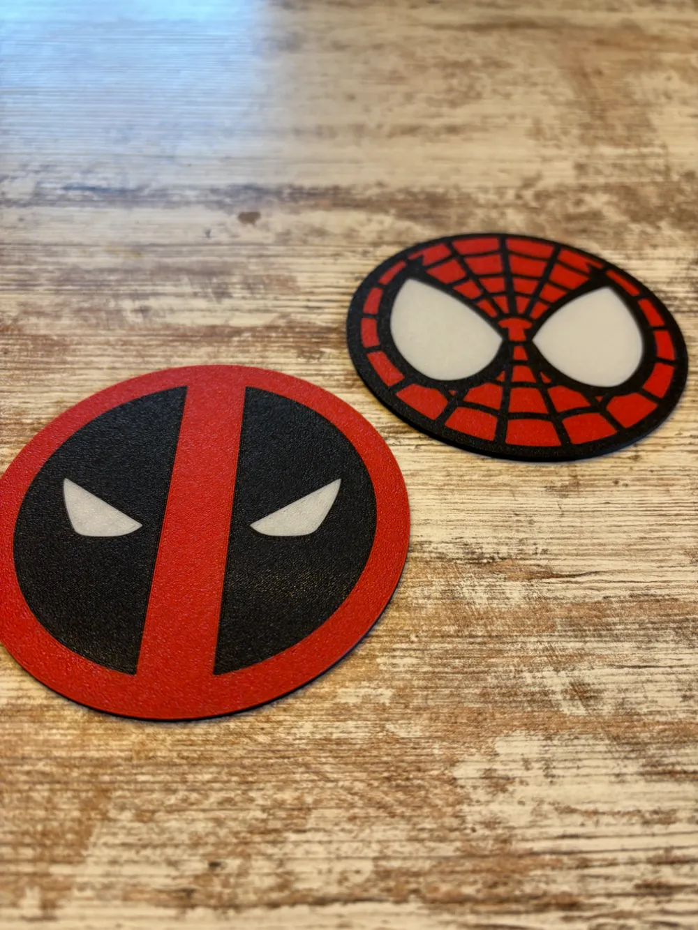 Spider-Man and Deadpool Coasters by Rianski Schipanski MakerWorld ...