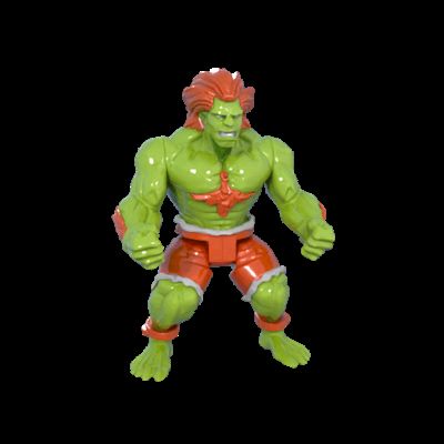 Blanka Street Fighter 3D Collectible Fighter - Free 3D Print Model ...
