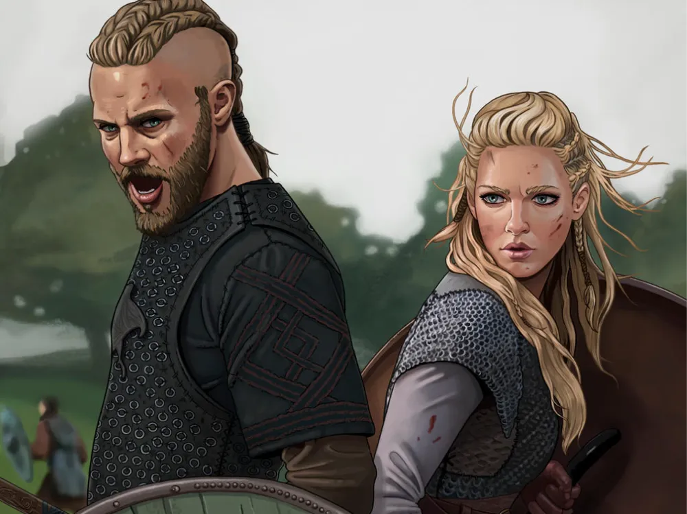 Vikings: Ragnar and Lagertha by Proper3dprints MakerWorld: Download ...