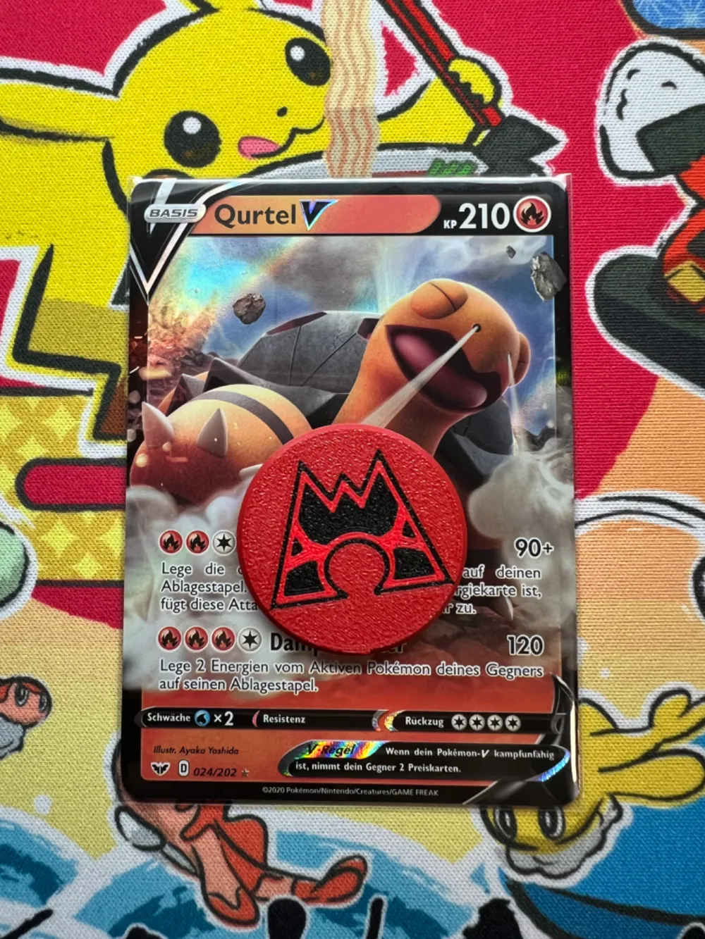 Pokémon TCG Coin/Marker (Team Magma) by Tobi - MakerWorld