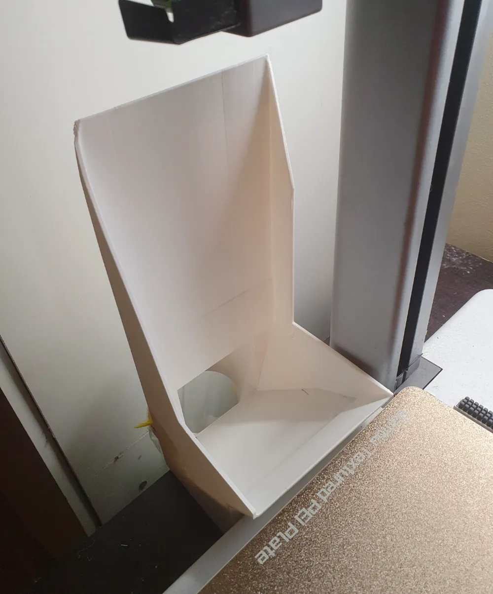 Side poop chute for attaching bin bag Remixed by Yoorak_Hunt - MakerWorld