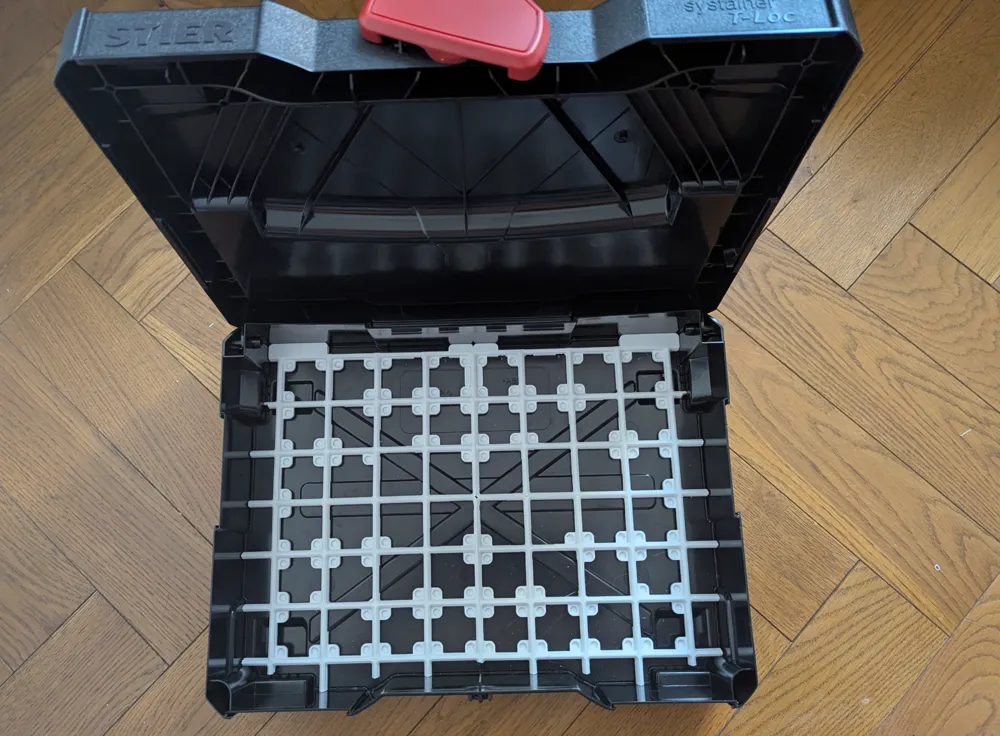 Gridfinity Magnetic Base Systainer 2 |T-Loc Sys2 M by BingoDS - MakerWorld