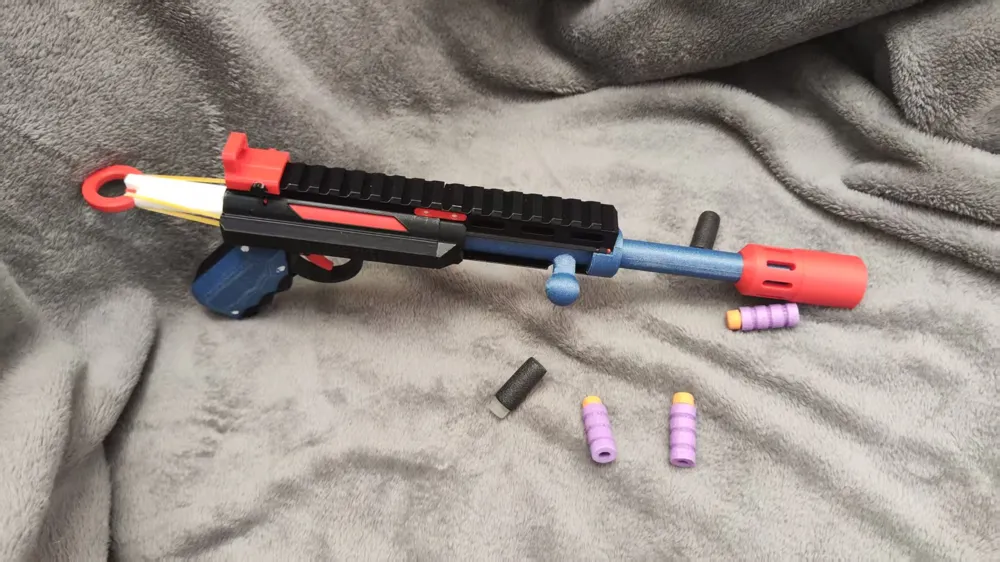 No-hardware Snap-together Small Cannon "Snakeye" - Free 3D Print Model ...