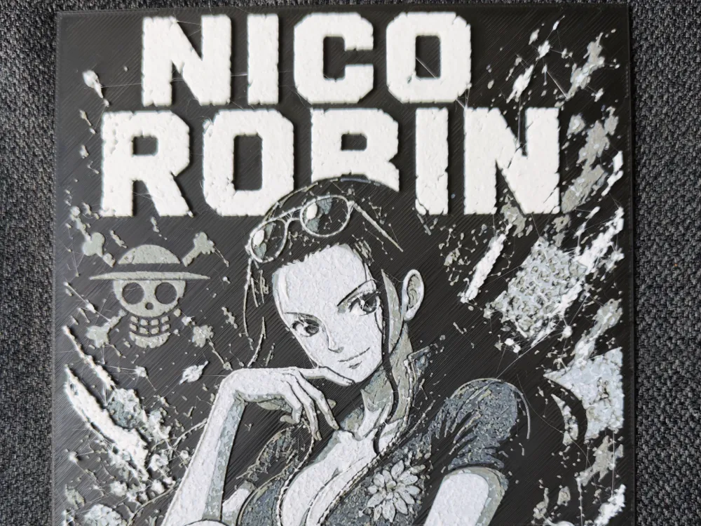 Nico Robin Hueforge - One Piece - Free 3D Print Model - MakerWorld