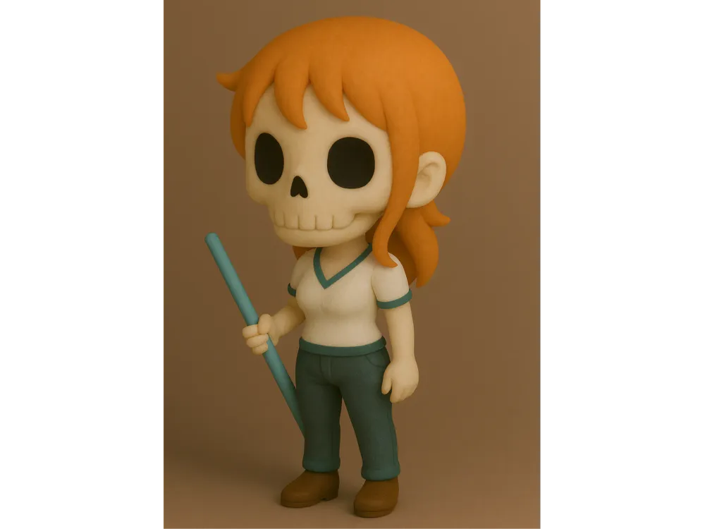 Skeleton Nami - One Piece by Godlike Designs MakerWorld: Download Free ...