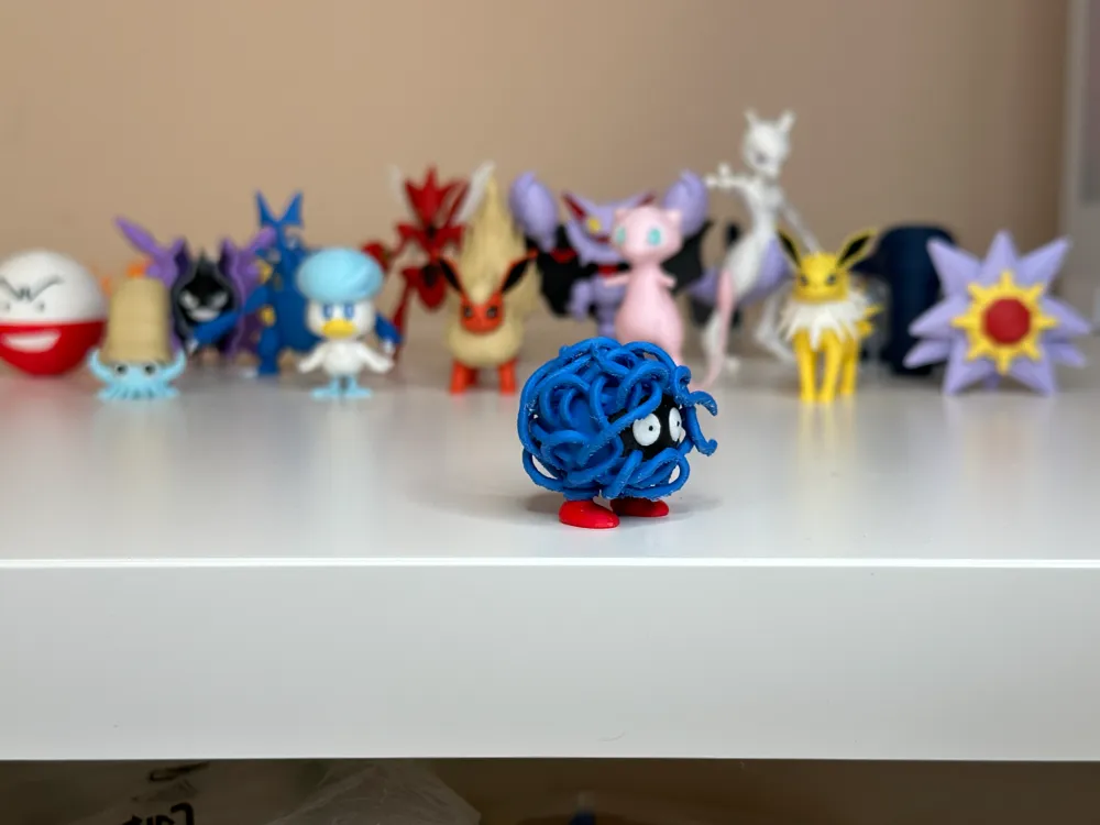 Tangela (Pokemon) 4 Colors 31mm tall by LCFigure - MakerWorld