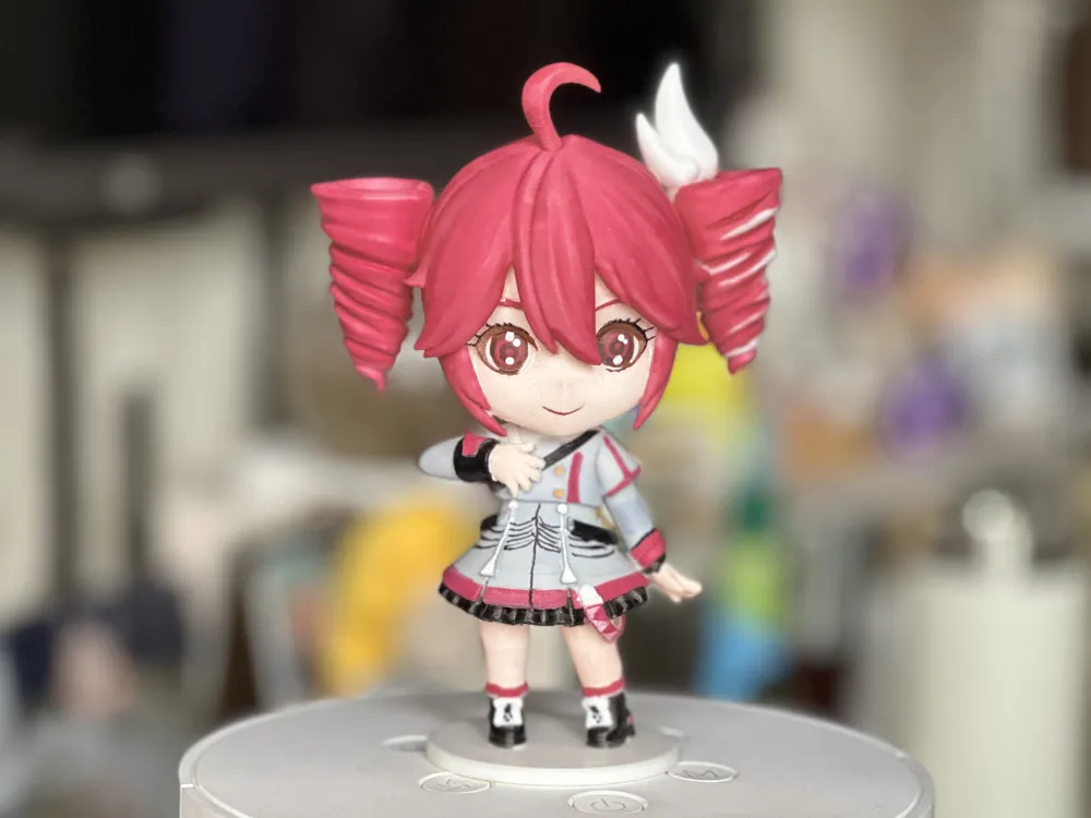 Chibi Kasane Teto Figure by Alpha造物匠 MakerWorld: Download Free 3D Models