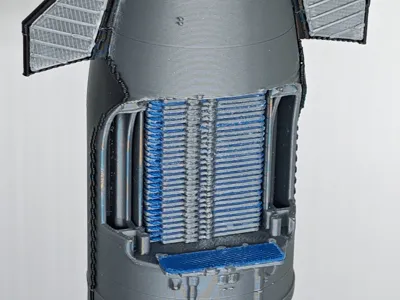 Starship V2 by 电容电阻分不清 Anxiety MakerWorld: Download Free 3D Models