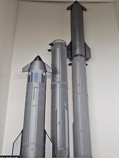Starship V2 by 电容电阻分不清 Anxiety MakerWorld: Download Free 3D Models