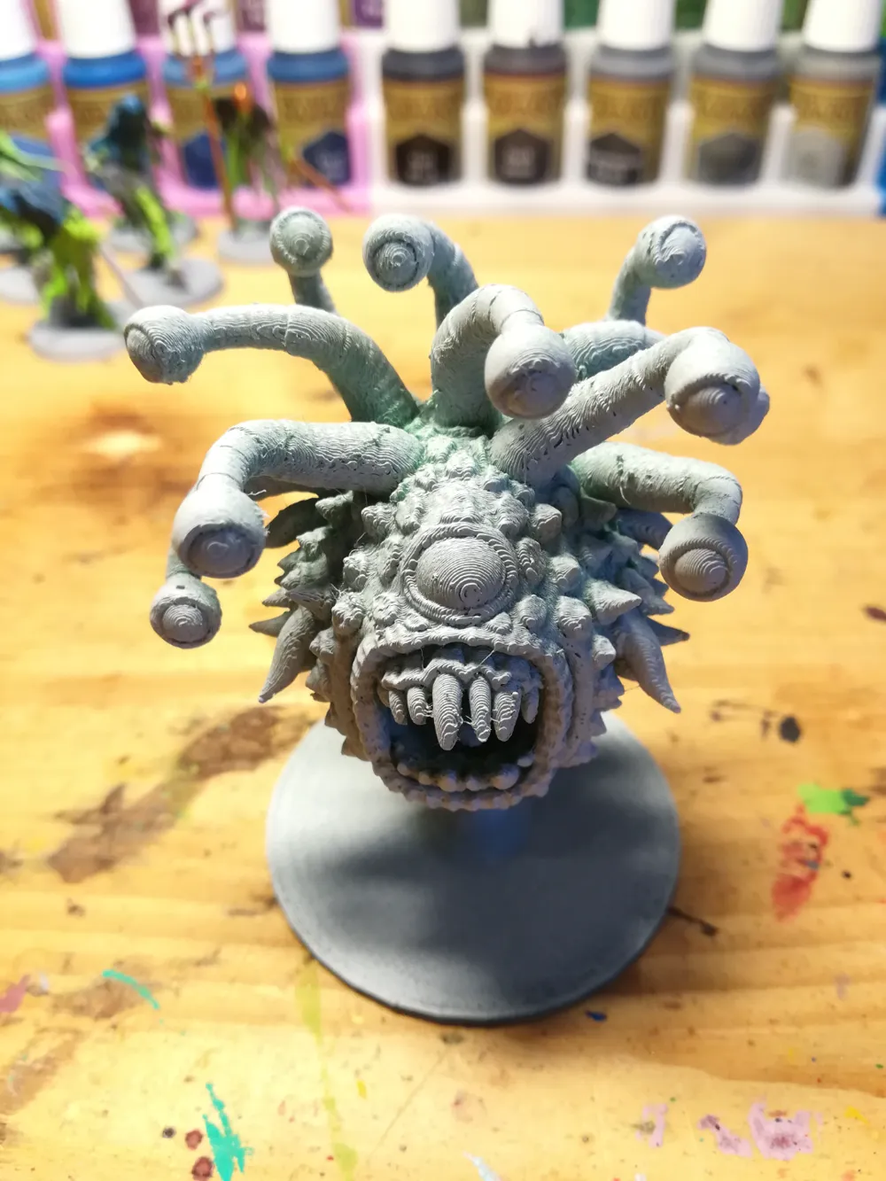 DnD Beholder miniature - 28mm figurine by Pyroka3d - MakerWorld