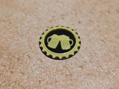 beer coin - Free 3D Print Model - MakerWorld