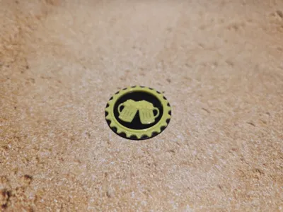 beer coin - Free 3D Print Model - MakerWorld