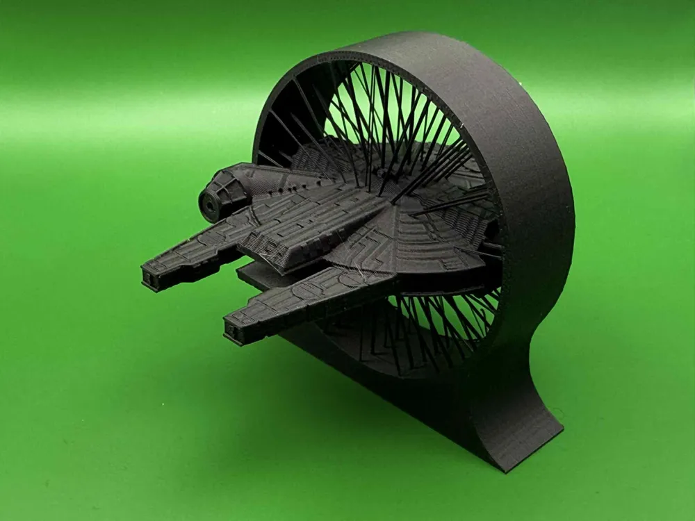Mini Millennium Falcon Display Stand by Yami Industries MakerWorld ...