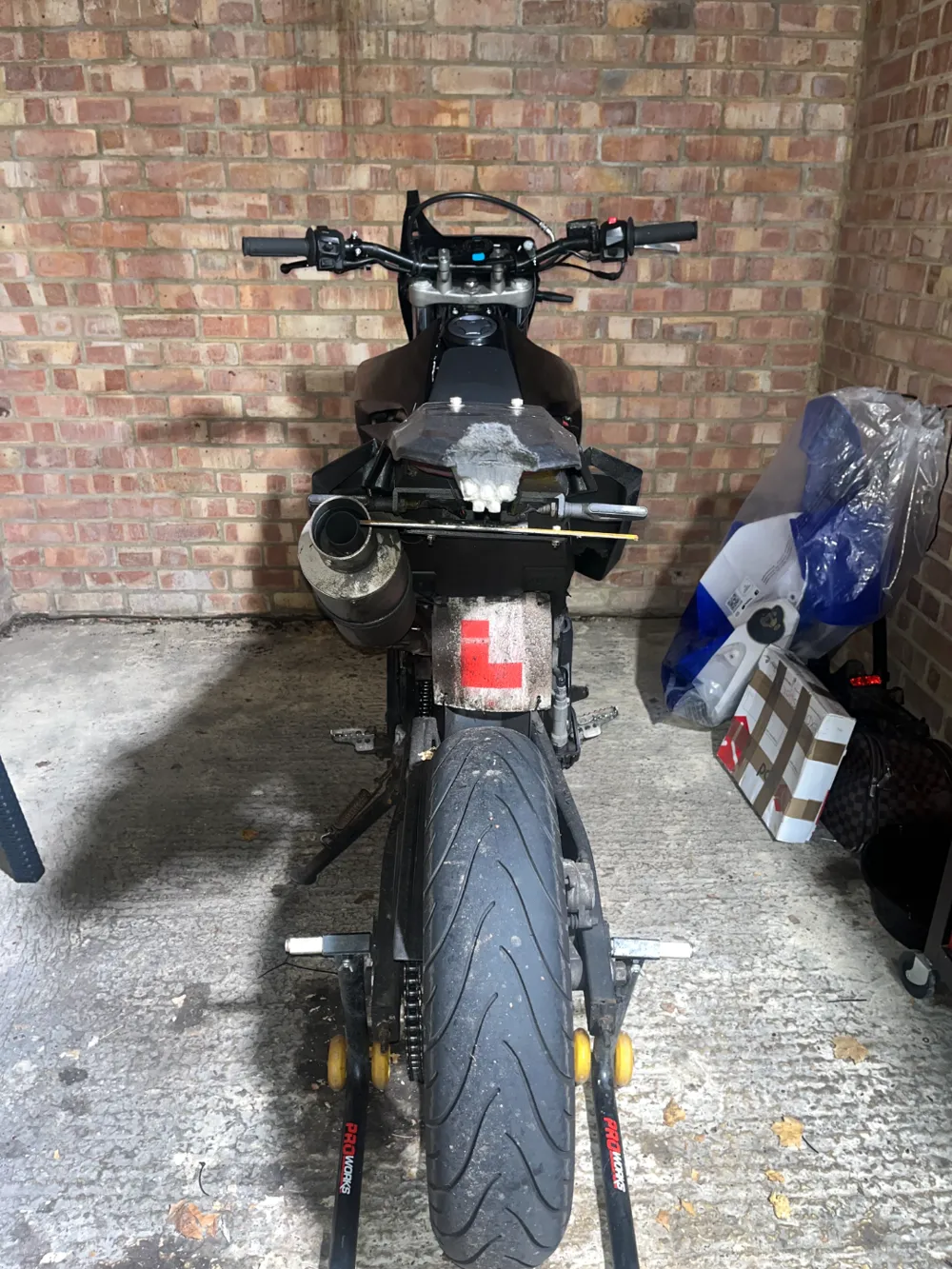 Motorbike Flip Plate - WR125X - Universal - Free 3D Print Model ...