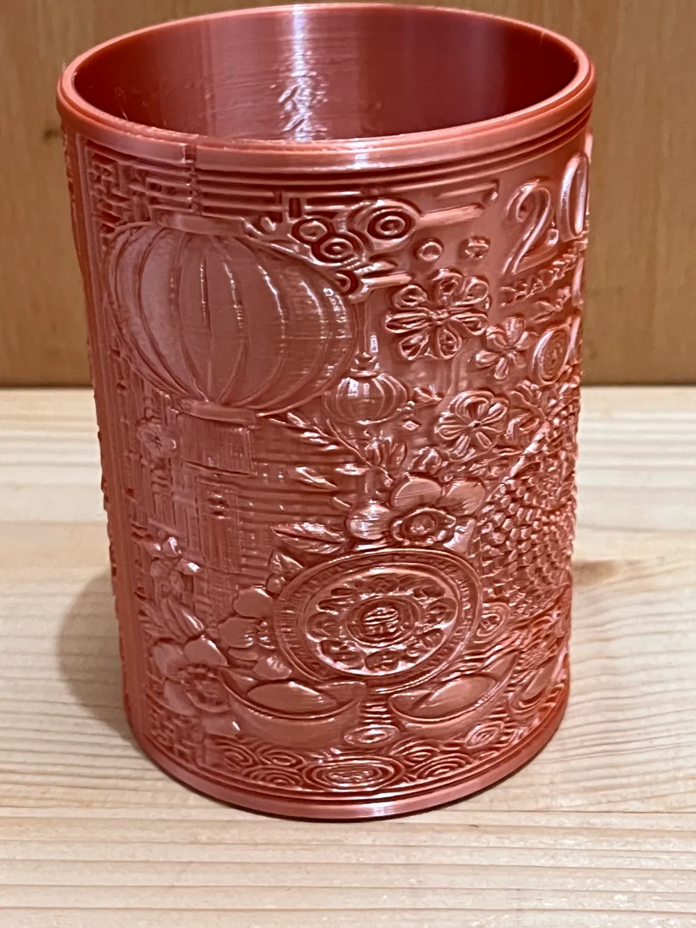 Year of the Snake pen holder by jerry320320 - MakerWorld