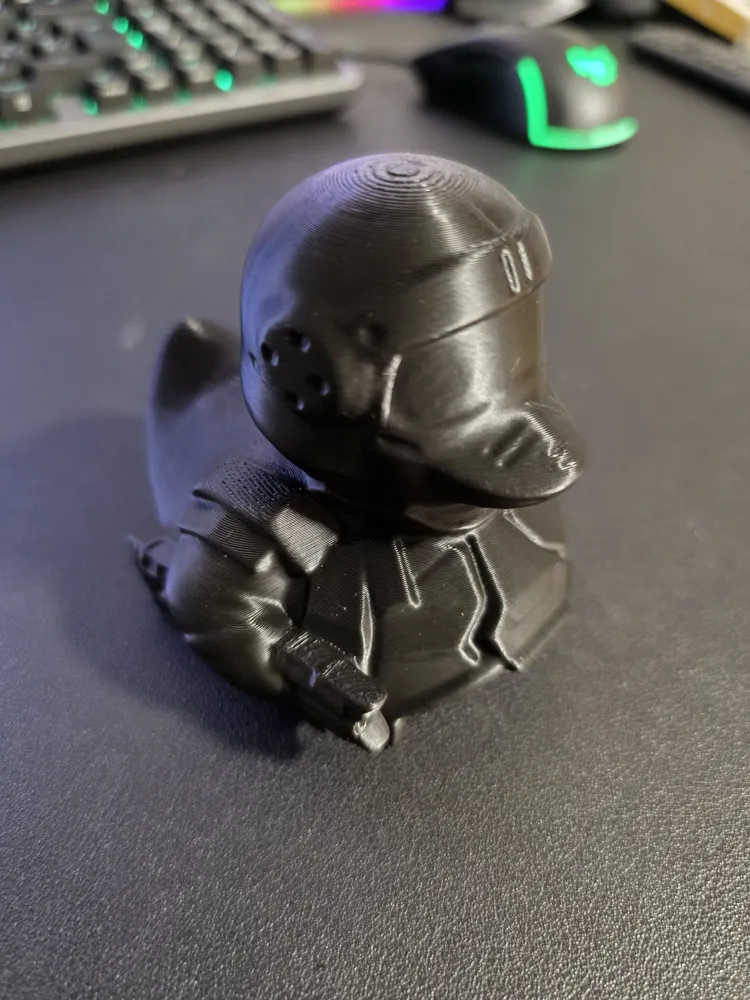 Cyber Soldier Duck by Rober7Crow MakerWorld: Download Free 3D Models