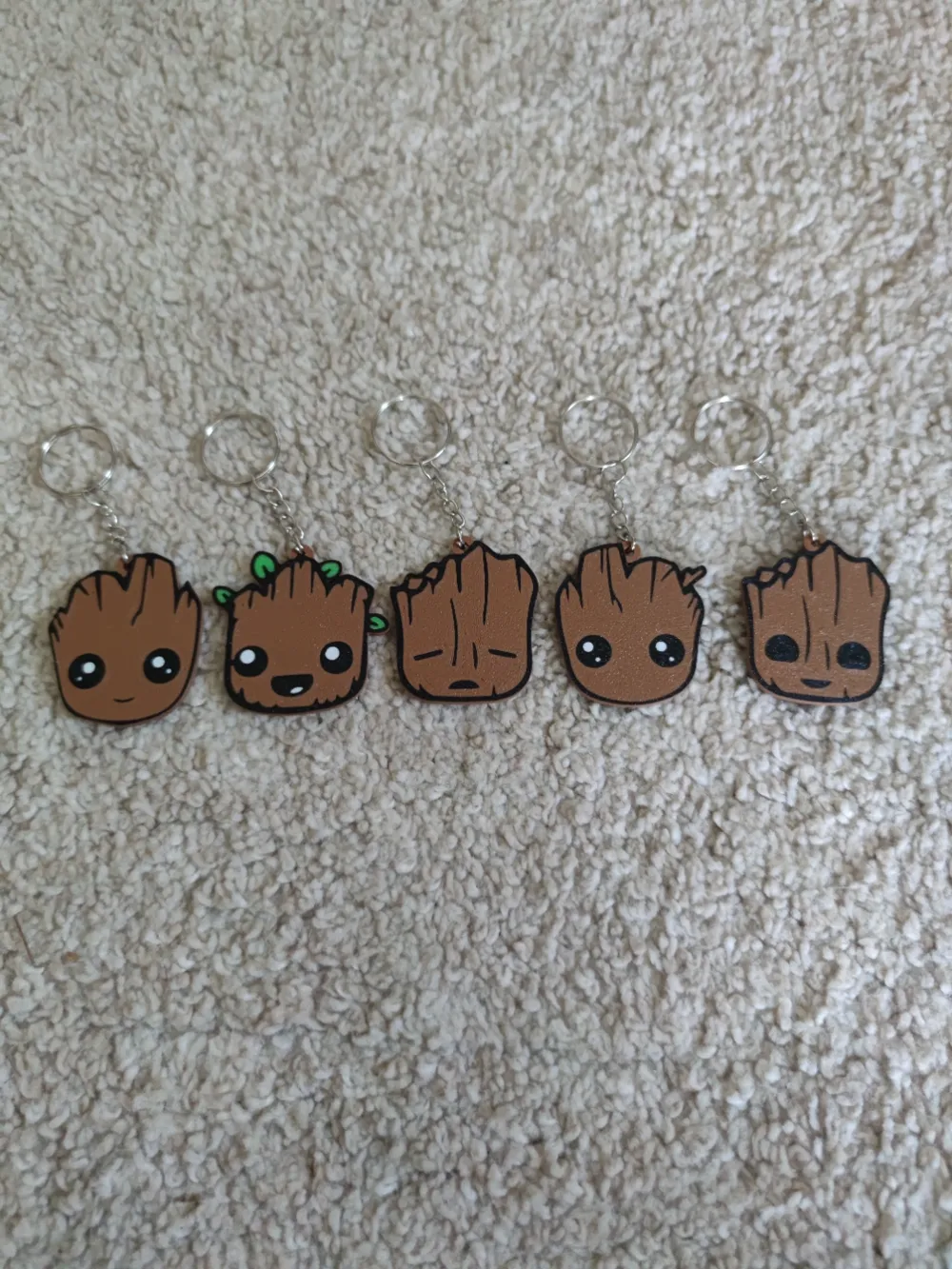 Pack Groot KeyChain by Litolunar - MakerWorld