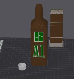 Bambu Lab A1 Gridfinity Bottle by AJAX3D - MakerWorld