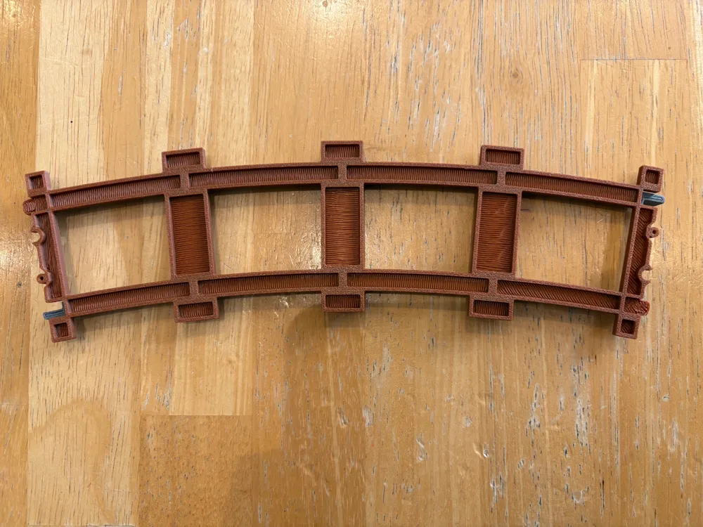 Brick Compatible Curve Track - R72 - Multi Colour by Fun&Functional ...