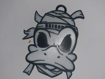 Oregon Ducks Mummy Chain by McThuggo MakerWorld: Download Free 3D Models