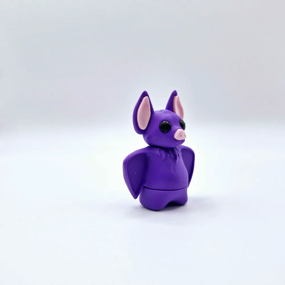 Bat Articulated/Keychain print in place by PAW3D MakerWorld: Download ...