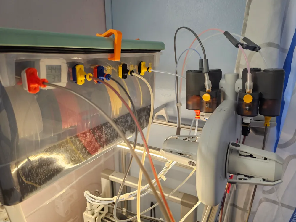 PTFE Tube Quick Connect Adapter (Fully Printed)-V2 by muncheno - MakerWorld