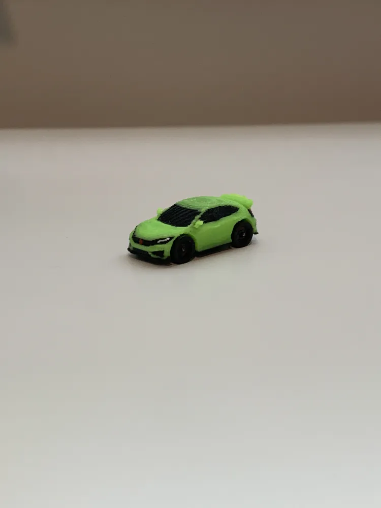 微型机器本田思域 来自 Peter Prints MakerWorld：免费下载 3D 模型