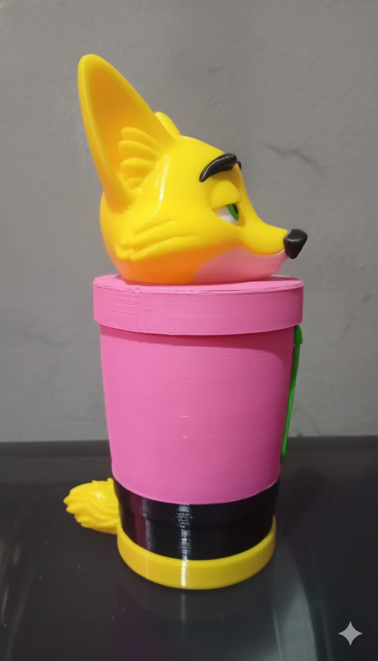 vaso milkshake nick, ZOOTOPIA 2 - Free 3D Print Model - MakerWorld