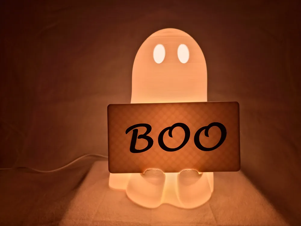 Halloween Ghost for LED Lamp Kit-001 by DocLex - MakerWorld