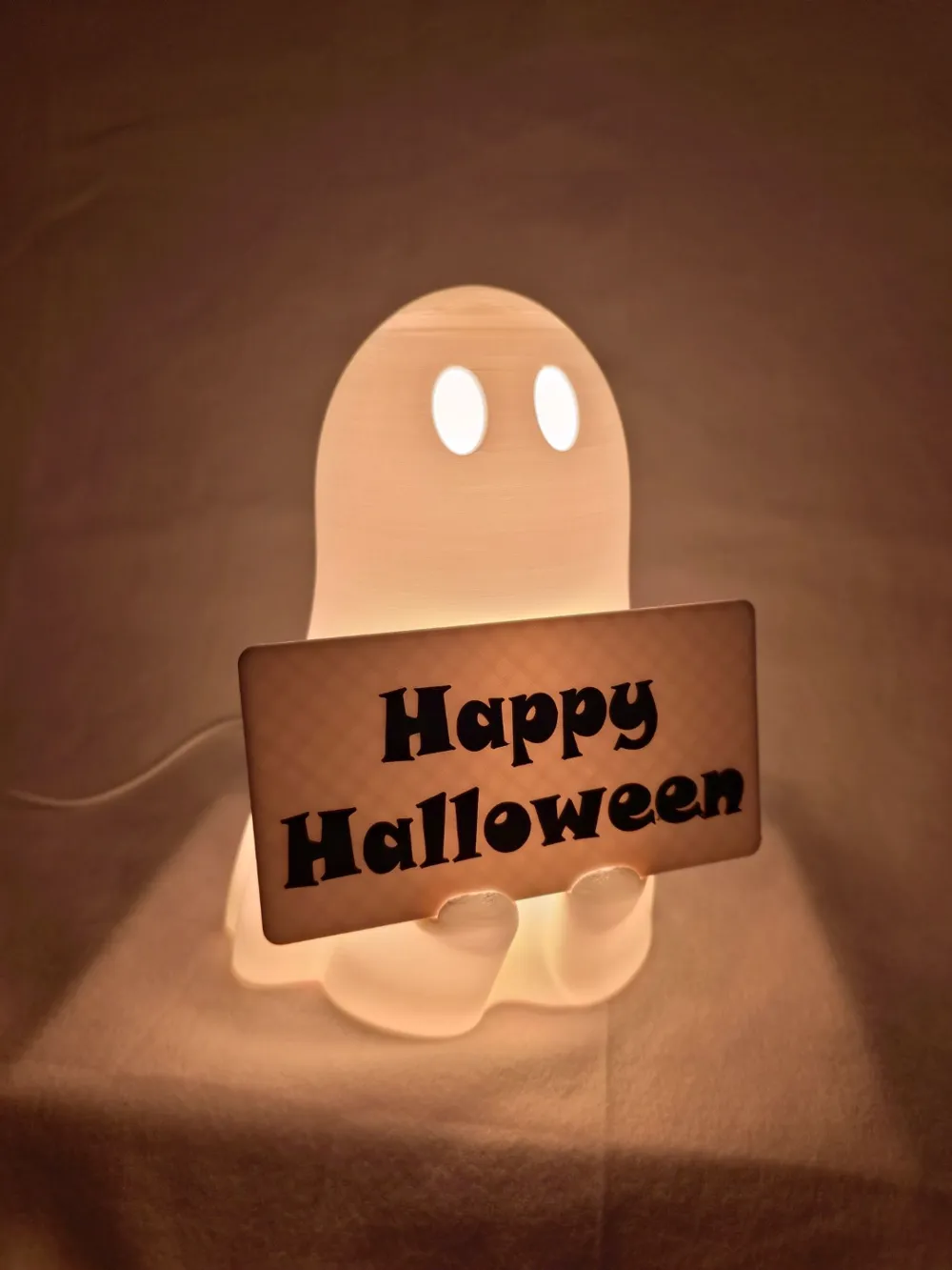Halloween Ghost for LED Lamp Kit-001 by DocLex - MakerWorld