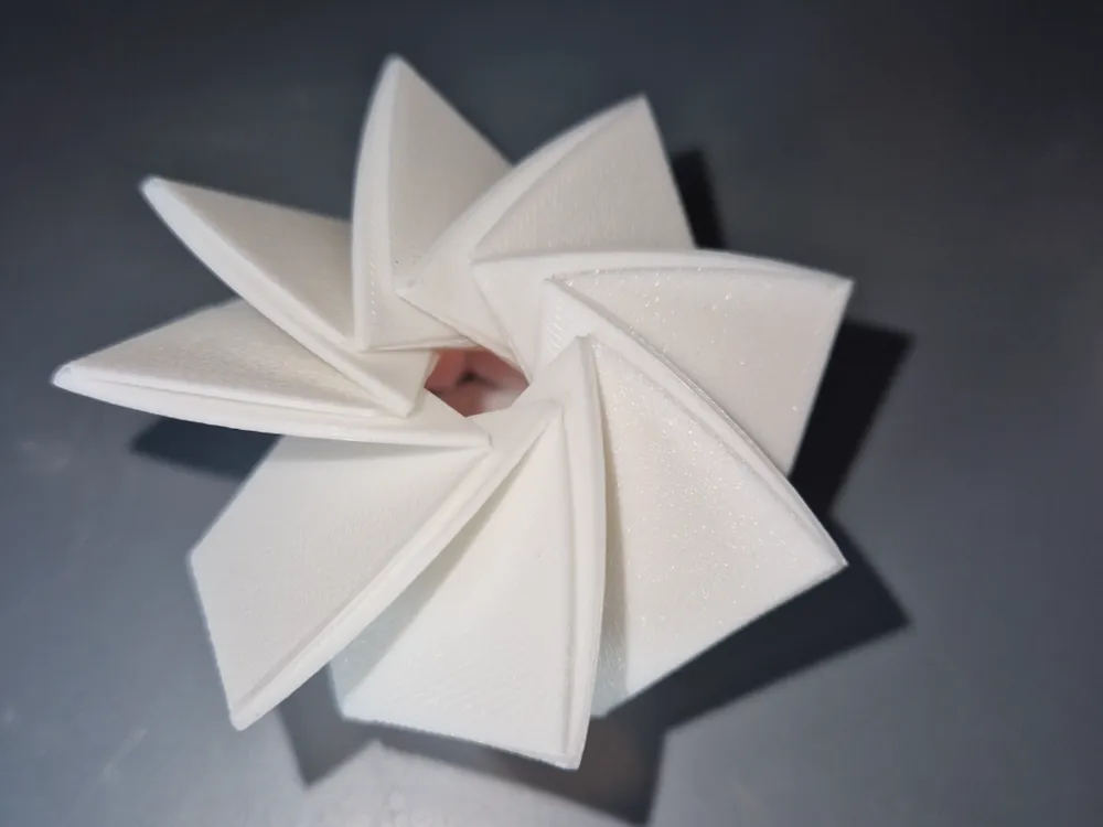 Twist Close Octagonal Box Origami - Foldable - Free 3D Print Model ...