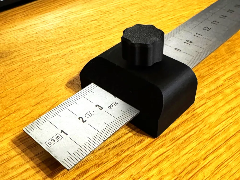 Ruler stop block by Lars_690 - MakerWorld