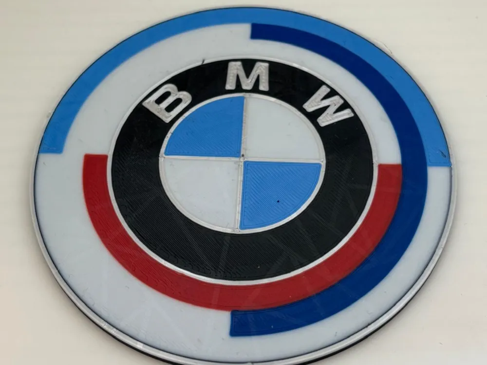 BMW M coaster 50 years by RobinLeon MakerWorld: Download Free 3D Models