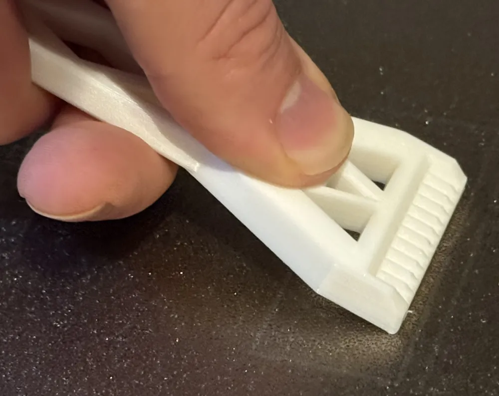 Heavy Duty Bed Plate Scraper That Actually Works by 3D Modular Madness MakerWorld: Download Free ...