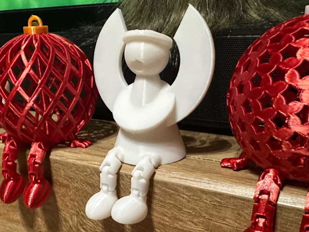 Articulated Christmas Angel v2 by fresh900120 - MakerWorld