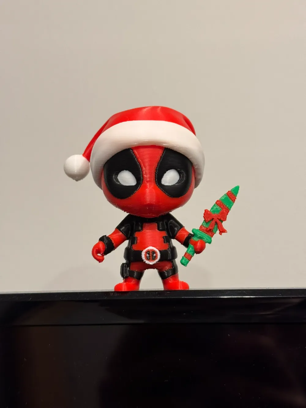 Christmas Deadpool Ornament Remixed by Edidy - MakerWorld