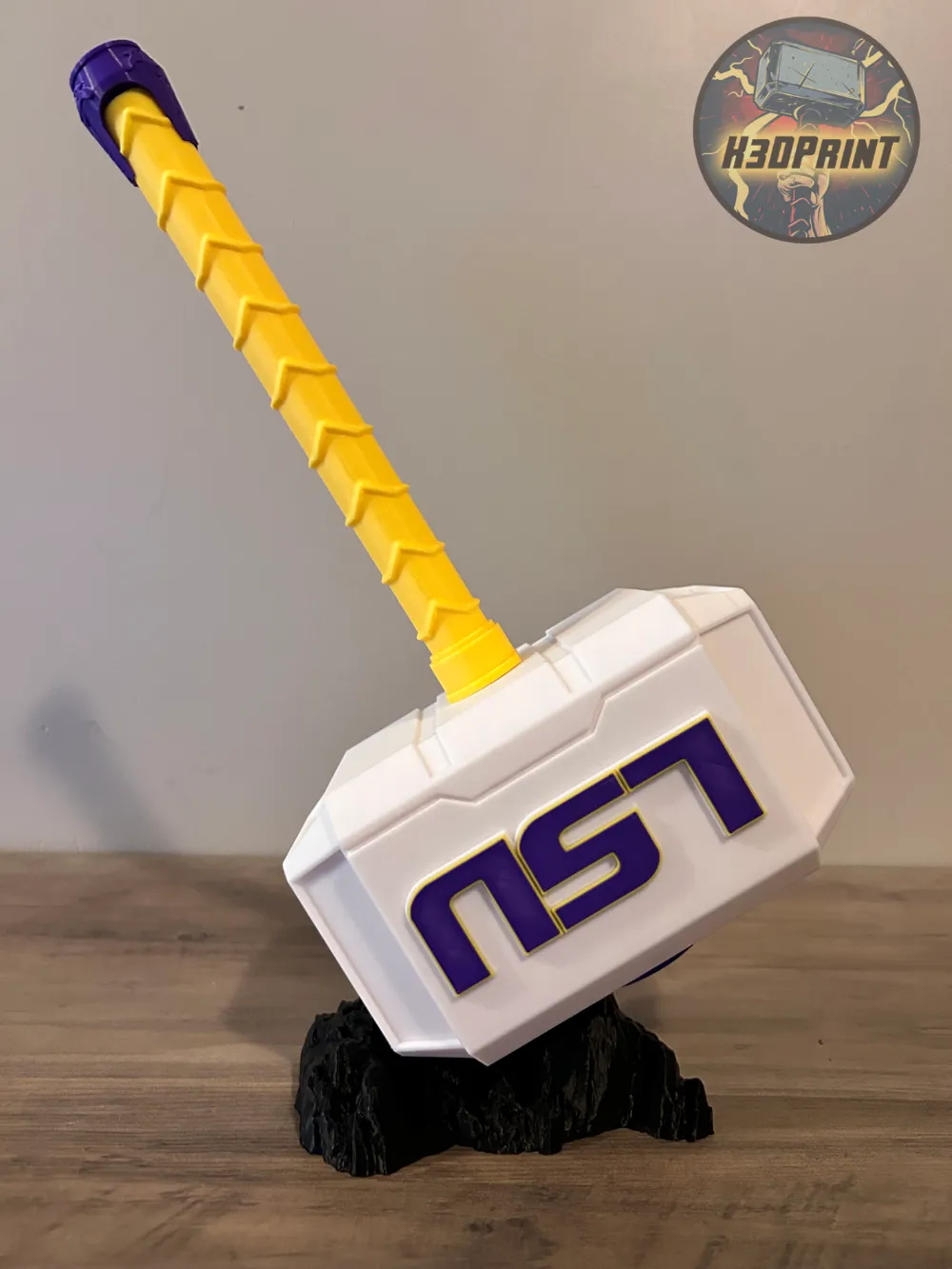 LSU Tigers - Thors Hammer Remixed by K3DPrint - MakerWorld