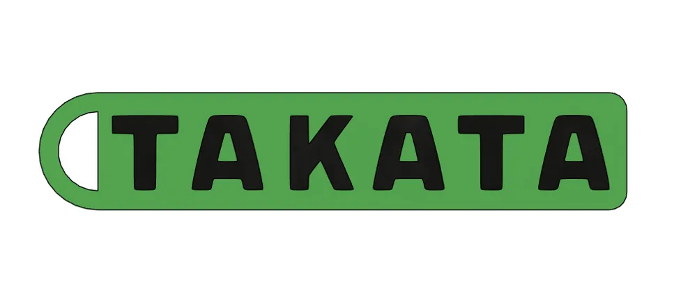 TAKATA Keychain by 3D Gear Solution - MakerWorld