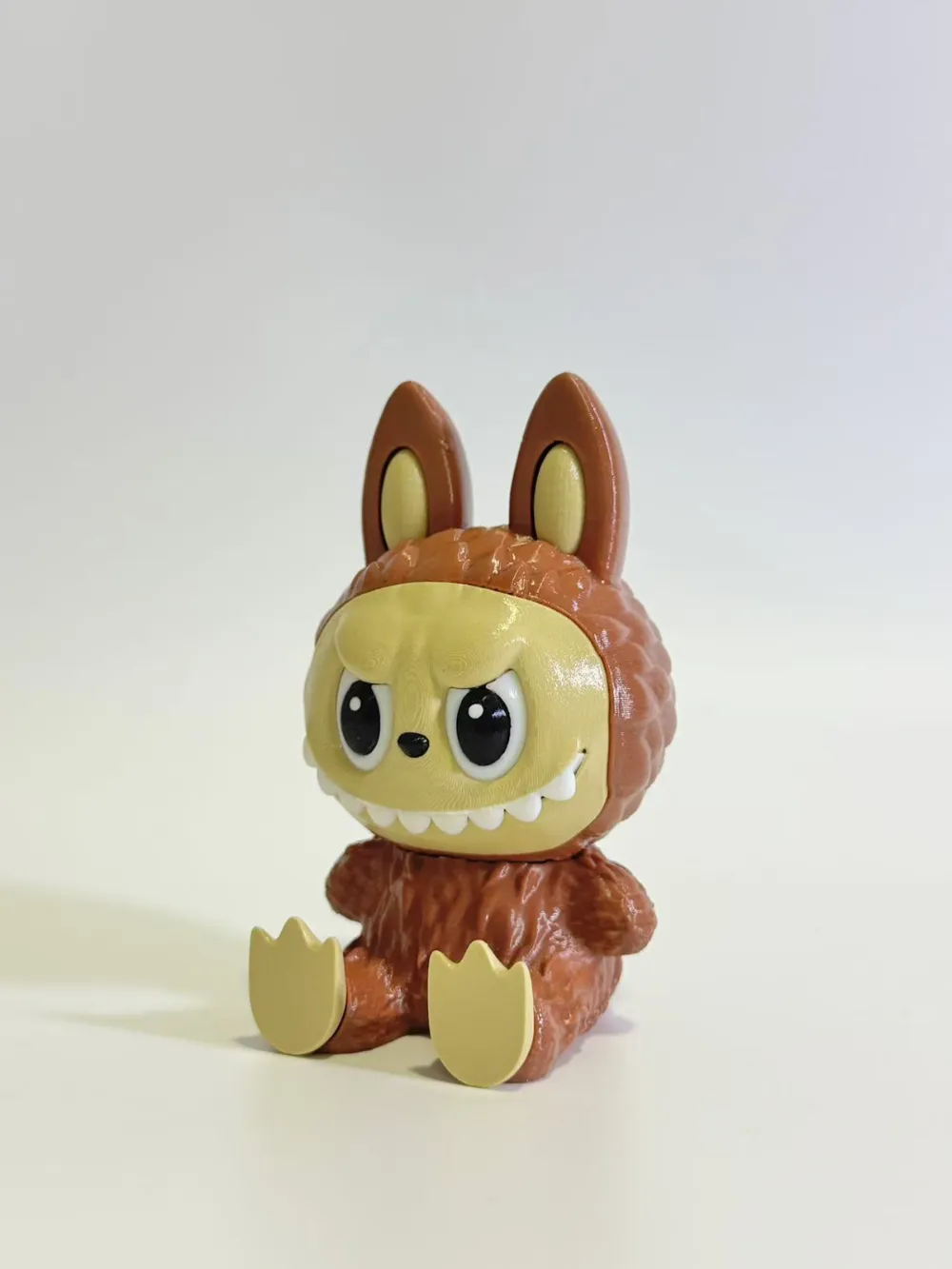 Adorable Labubu Figurine Toy (No AMS required) - Free 3D Print Model ...