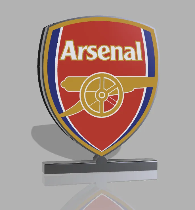 Arsenal Football Club by Make3Design MakerWorld: Download Free 3D Models