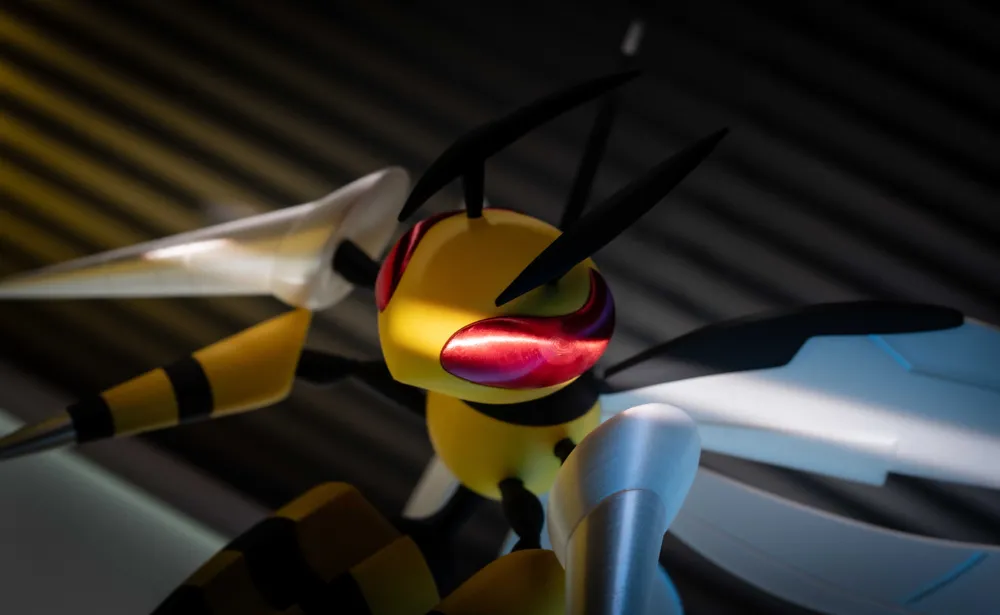 015 Beedrill Mega - Free 3D Print Model - MakerWorld