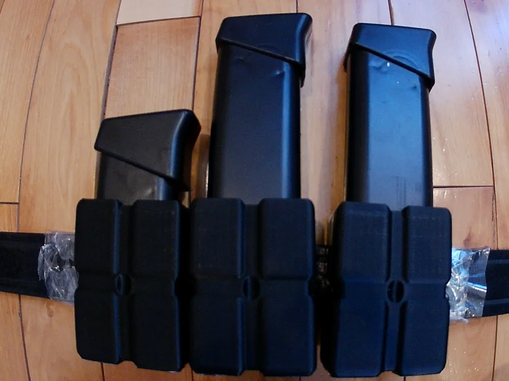 Gel blaster magazine pouch (pistol magazines) by Mata3d - MakerWorld