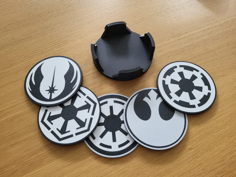Star Wars Coaster-Set by JohnRambo - MakerWorld