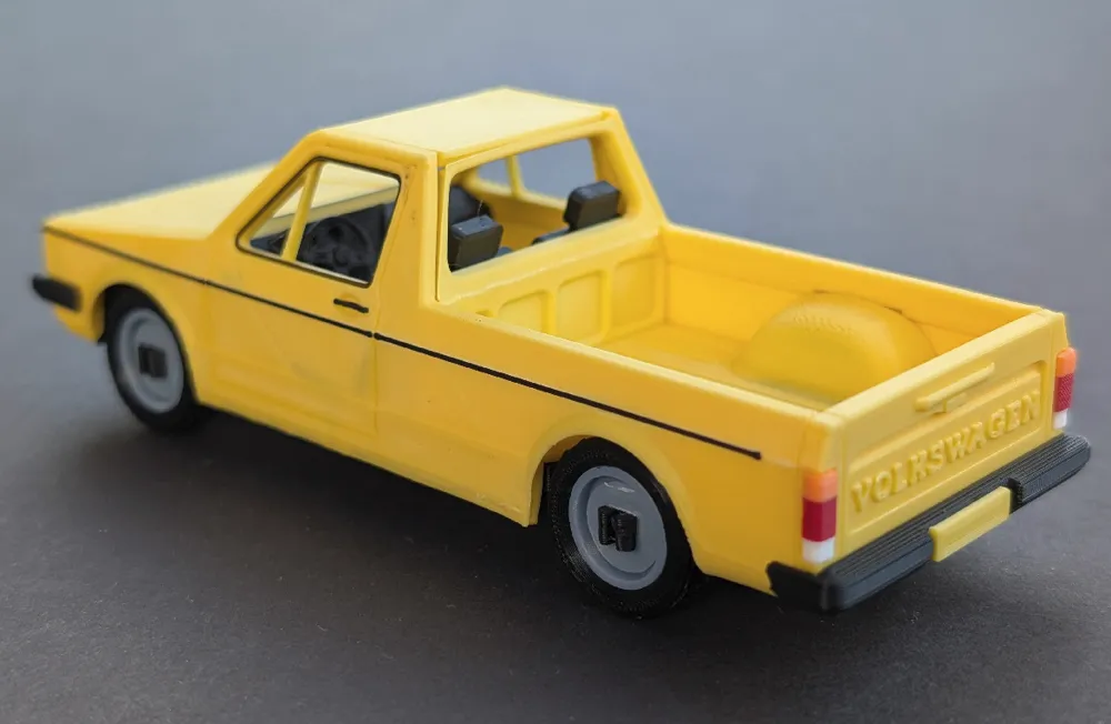 VW Caddy Mk1 - Free 3D Print Model - MakerWorld