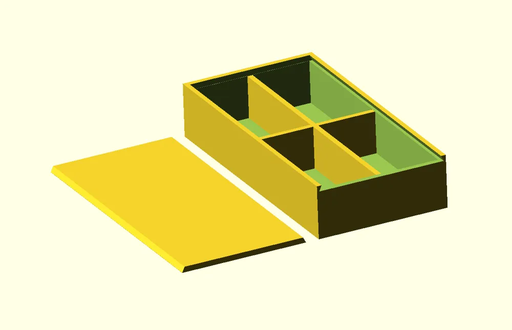 Customizable box generator with lid by nxbalazs MakerWorld: Download Free 3D Models