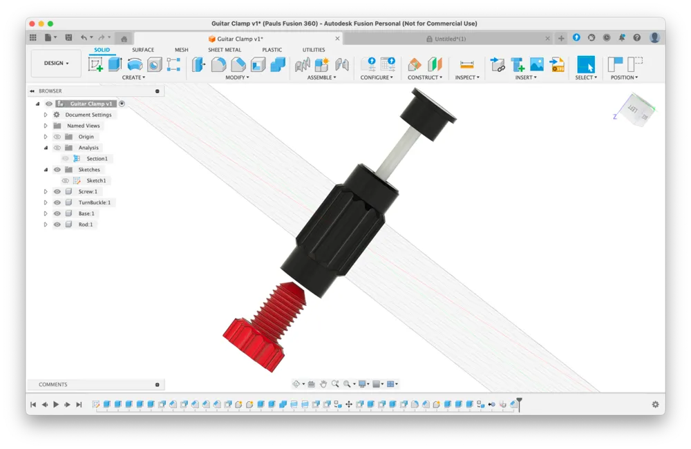 Guitar Crack Repair Clamp by Popzilla MakerWorld: Download Free 3D Models